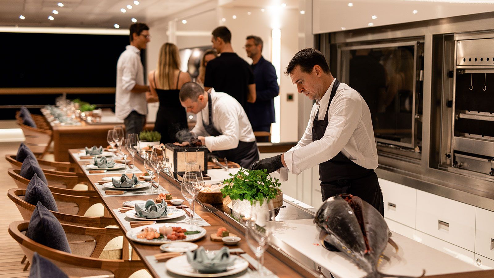 The best superyacht galley kitchen trends for 2021